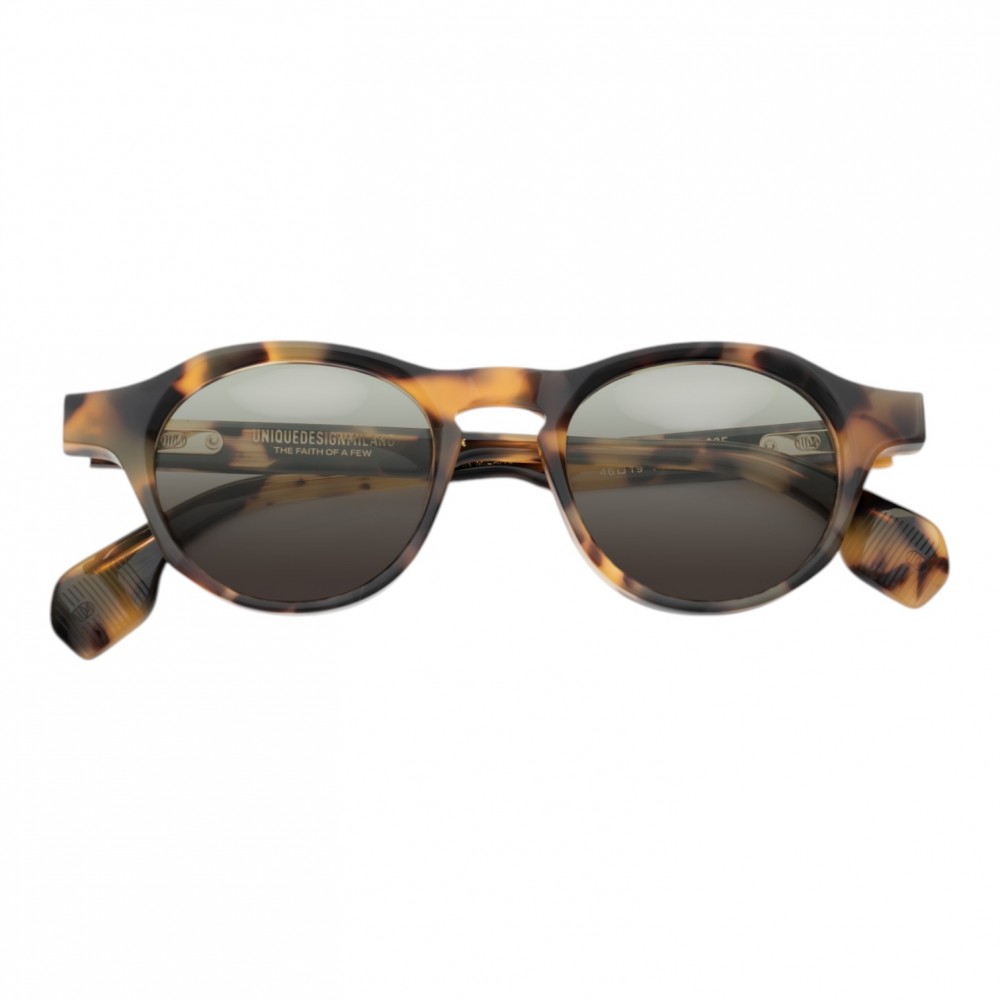 Unique Design Milano Champagne Supernova Havana Unisex Güneş Gözlüğü